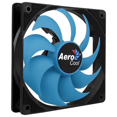 Вентилятор для корпуса AeroCool Motion 12, черный/синий