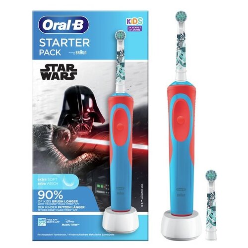  Электрическая зубная щетка Oral-B Starter Pack Star Wars, разноцветный