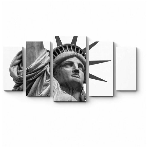 Модульная картина Величественная статуя Свободы 110x61