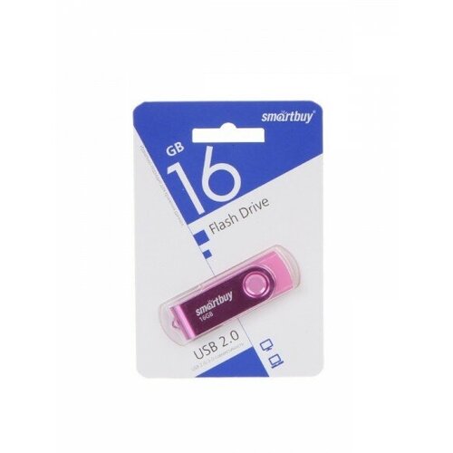 Память Flash USB 16 Gb Smart Buy Twist Pink