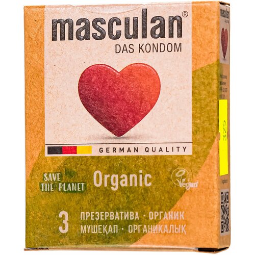 Маскулан Презервативы Masculan ORGANIC № 3 органик