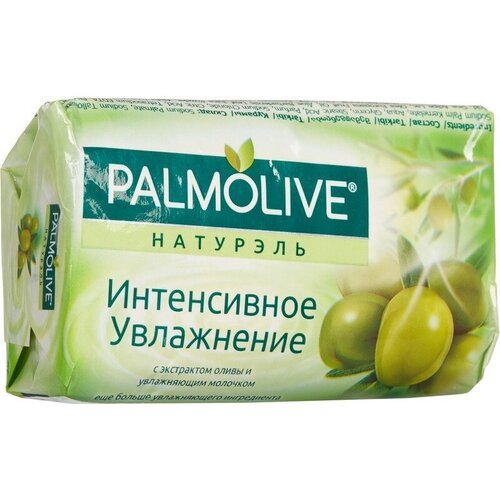 Мыло туалетное Palmolive Интенсивное увлажнение, с экстрактом оливы, 90 г (FTR22533)