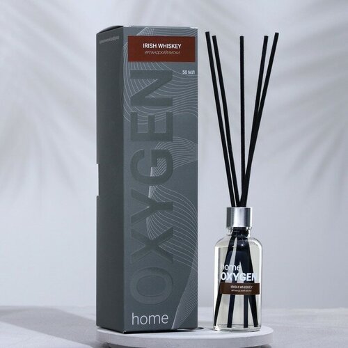 Диффузор ароматический OXYGEN HOME "Irish whiskey", 50 мл, виски