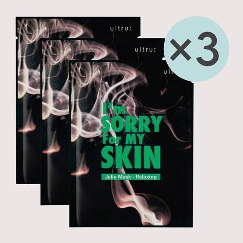 I'm Sorry For My Skin Тканево-гелевая маска pH5.5 , антистресс, 3 шт. Корея