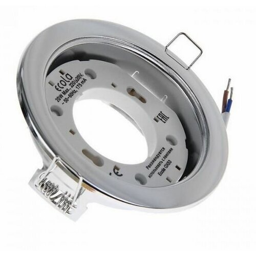 Ecola GX53 H4 Downlight without reflector_chrome (светильник) 38x106
