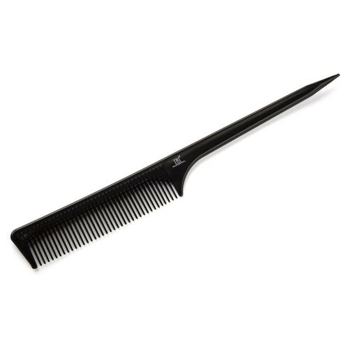 Tnl, расческа для волос с разделителем прядей (227 мм, черная)