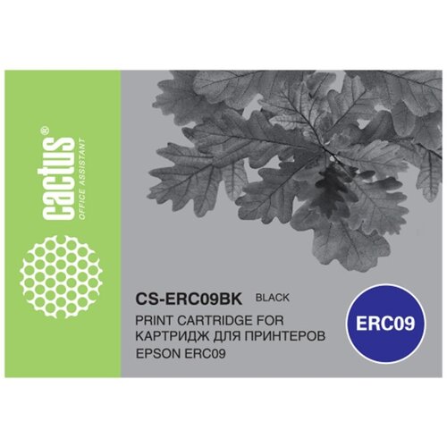 Картридж матричный Cactus ERC09BK чер. для Epson ERC09