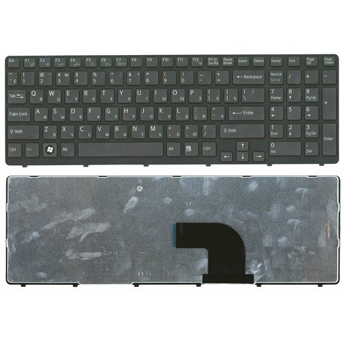 Клавиатура для ноутбука SONY SVE1512C1R черная