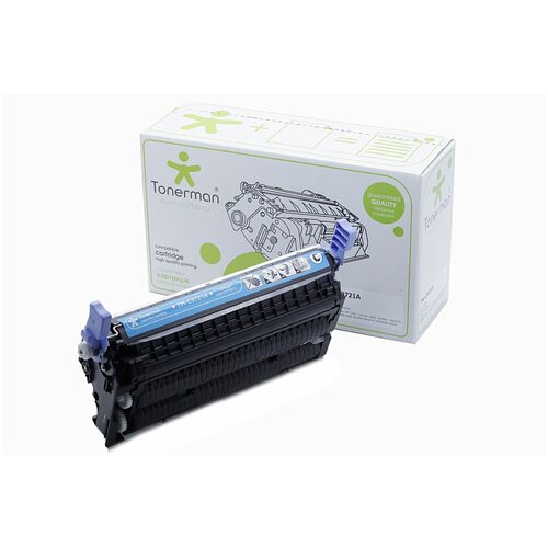 Картридж Tonerman C9721A 641A для HP Color LaserJet CLJ 4600, 4600N, 4600DN, 4600DTN, 4600HDN, 4650, 4650N, 4650DN, 4650DTN, 4650HDN