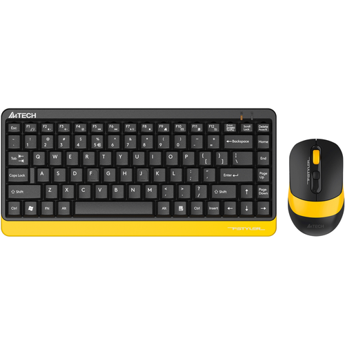 Клавиатура + мышь A4Tech Fstyler Bumblebee (FG1110)