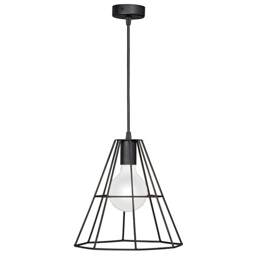 Потолочный светильник Vitaluce V4071/1S, E27, 60 Вт, кол-во ламп: 1 шт., цвет: черный