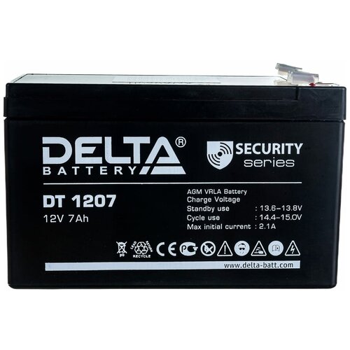 Аккумулятор Delta DT 1207