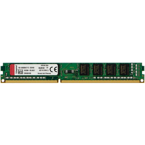 Оперативная память Kingston ValueRAM 4 ГБ DDR3 1600 МГц DIMM CL11 KVR16N11S8/4