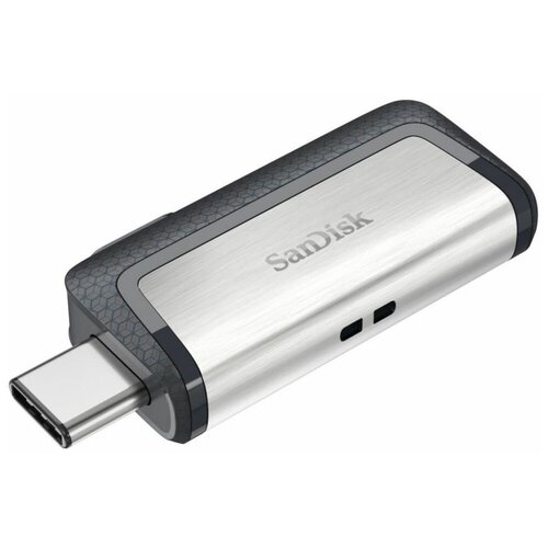 Флешка SanDisk Ultra Dual Drive USB Type-C 64 ГБ, 1 шт., серый