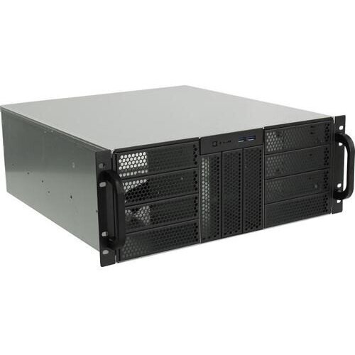 Procase RE411-D11H0-E-55 Корпус 4U server case,11x5.25+0HDD, черный, без блока питания, глубина 550мм, MB EATX 12"x13"