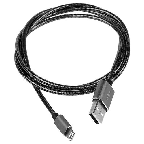 Кабель Rombica Digital USB - Lightning MFI (IS-01/02/03), 1 м, черный