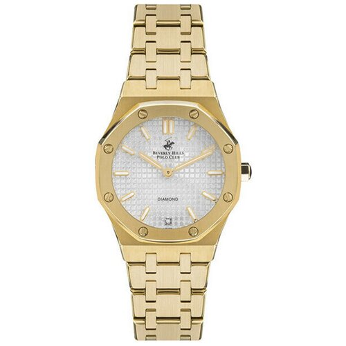 Наручные часы Beverly Hills Polo Club BP3161X.130, золотой, серый