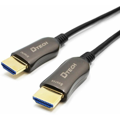 HDMI кабель оптический v2.0 4K HDR Optical Fiber Cable Pro-HD D-TECH 30 метров
