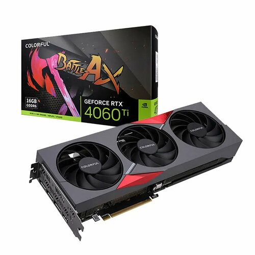 Видеокарта COLORFUL RTX4060Ti NB EX OC 16GB-V, RTL