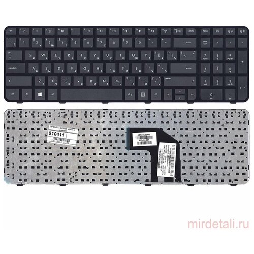 Клавиатура для ноутбука HP Pavilion G6-2000 (черная) с рамкой 010411
