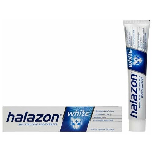 Отбеливающая зубная паста Halazon Multiactive white, 75 мл.