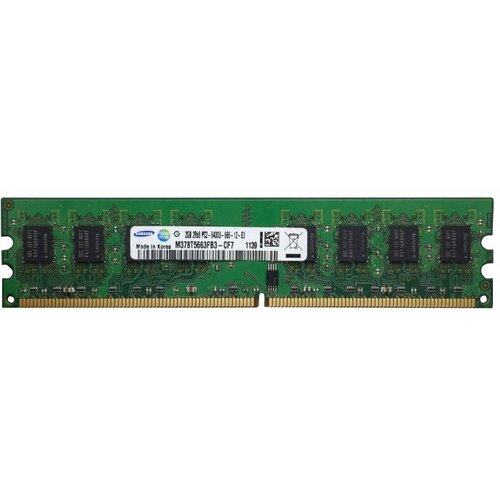 Оперативная память Samsung DDR2 800 МГц DIMM M378T5663FB3-CF7
