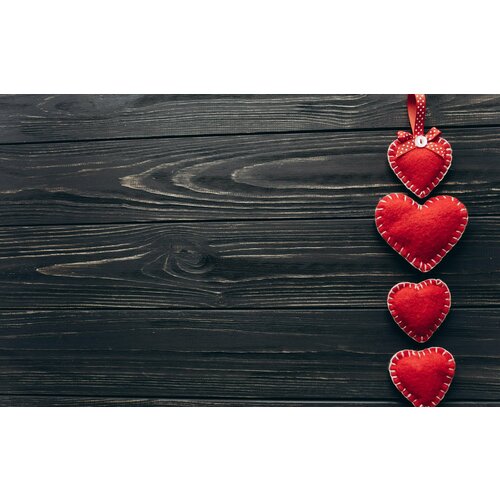 Картина постер на тему "Любовь" плакат сердечки
