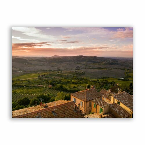 Постер, плакат на бумаге / Природа Италии - Пейзаж / Размер 40 x 53 см