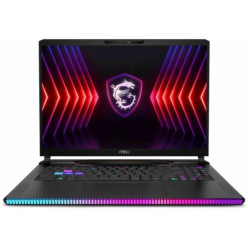 Ноутбук игровой MSI Raider GE68 HX 14VHG-472RU 9S7-15M131-472, 16", IPS, Intel Core i9 14900HX 1.6ГГц, 24-ядерный, 32ГБ DDR5, 2ТБ SSD, NVIDIA GeForce RTX 4080 для ноутбуков - 12 ГБ, Windows 11 Home, черный