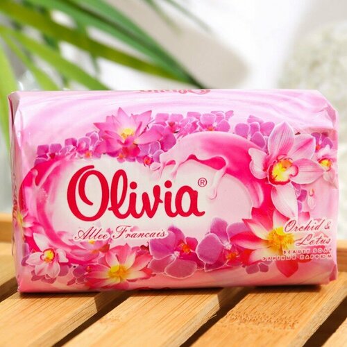 ALVIERO Мыло туалетное Olivia орхидея, 90 г