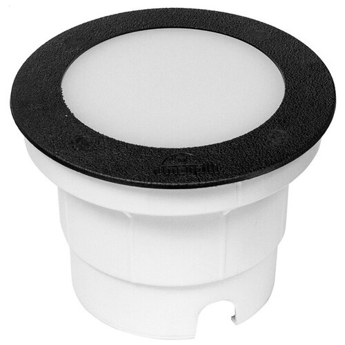 Fumagalli Светильник уличный Ceci 160 3F1.000.000.AXD1L, GX53, 10 Вт, цвет арматуры: черный, цвет плафона белый