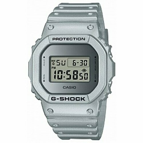 Наручные часы CASIO G-Shock DW-5600FF-8, серебряный, серый