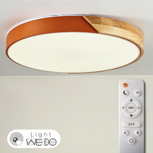 Потолочная светодиодная люстра WEDO Light в стиле лофт, 75 Вт, с пультом управления