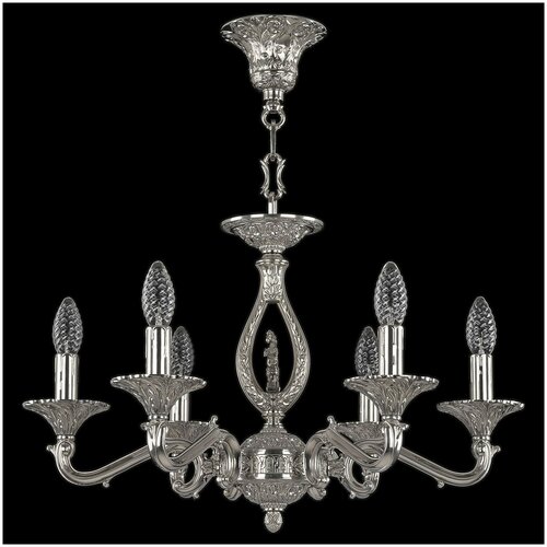 Люстра Bohemia Ivele Crystal 72402/6/175 NI FH1S, E14, 240 Вт, кол-во ламп: 6 шт., цвет: никель