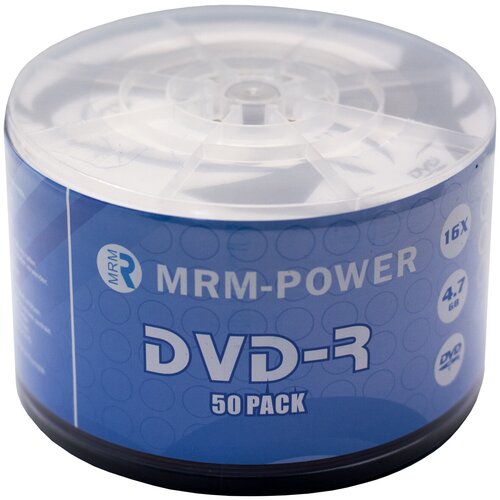 Диск DVD-R MRM-POWER 4.7GB/120MIN 50 шт. bulk