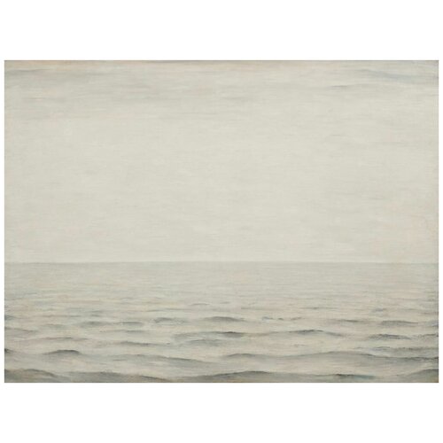 Репродукция на холсте Серое море (1964) (The Grey Sea) Лоуренс Стивен Лаури 40см. x 30см.