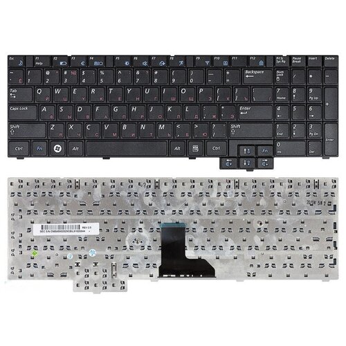 Клавиатура для ноутбука Samsumg R519-JS01 черная