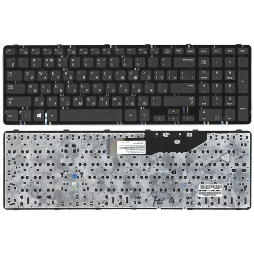 Клавиатура для ноутбука Samsumg NP350E7C-A03RU черная с рамкой