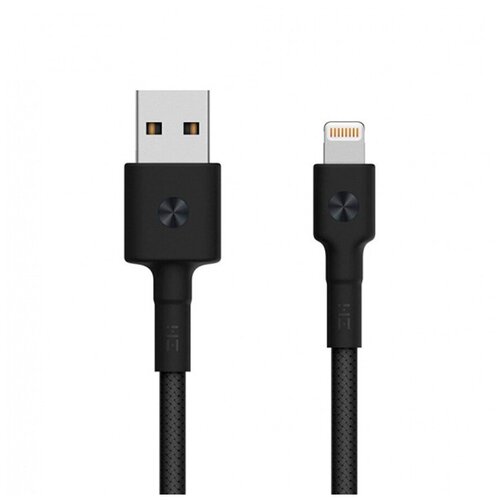 Кабель Zmi USB/Lightning MFi 200 см (AL881) черный