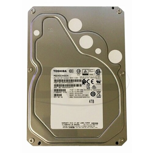 Жесткий диск Toshiba MG04SCA40EN 4Tb 7200 SAS 3,5" HDD