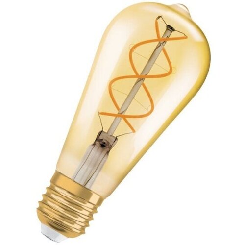 Светодиодная лампа Ledvance-osram Vintage 1906 LED CL EdisonDIMFIL-спираль GOLD 254,5W/820 E27140x64мм OSRAM