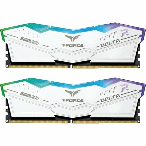 Оперативная память Team Group DIMM TEAMGROUP T-Force Delta RGB 64GB (32GB x2) DDR5-6000 (FF4D564G6000HC38ADC01)