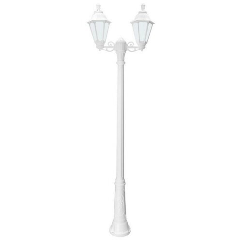 Fumagalli Уличный светильник Rut E26.157.S20.WYF1R, E27, 120 Вт, лампы: 2 шт., цвет арматуры: белый, цвет плафона белый