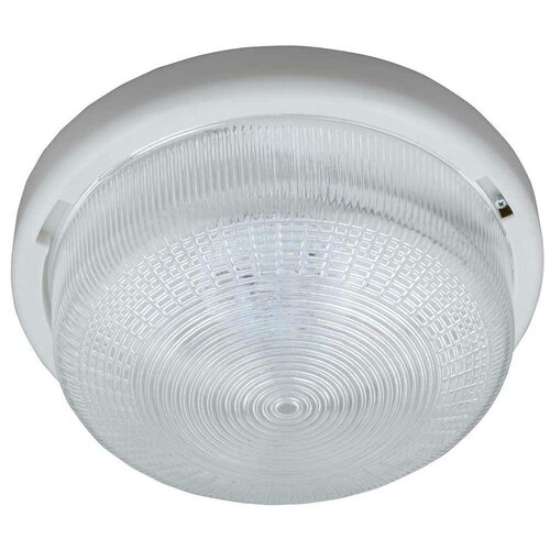 Потолочный светильник Uniel Ulo-k05a 6w-6000k-r24 ip44 white-glass, 6 Вт, кол-во ламп: 1 шт., 6000 К, цвет арматуры: белый, цвет плафона: бесцветный