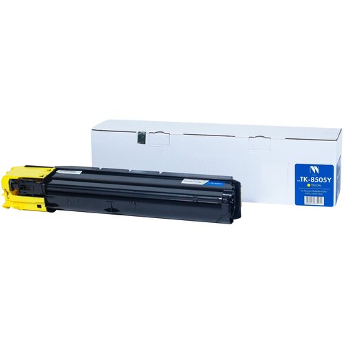 Картридж NV Print TK-8505 Yellow для Kyocera, 20000 стр, желтый