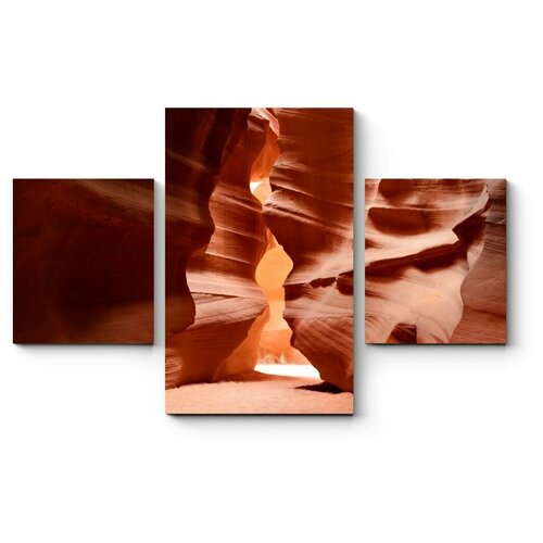 Модульная картина В глубине каньона 120x78