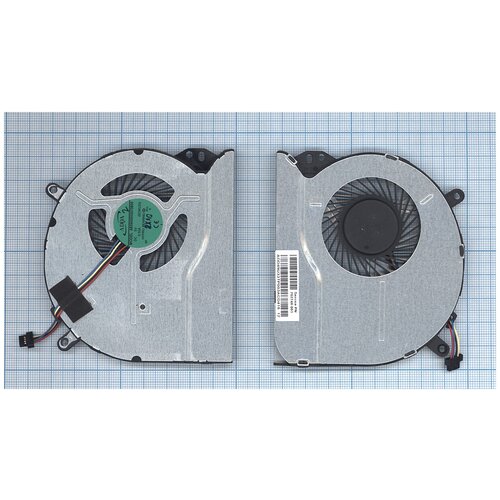 Вентилятор (кулер) для ноутбуков HP Pavilion SleekВook 15-b157er (4-pin)