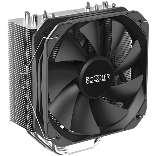 Кулер для процессора PCcooler Paladin 400, черный/серебристый