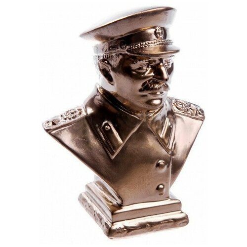 Статуэтка бюст И. В. Сталин (цвет бронза) 9 см Гипс VITTOVAR