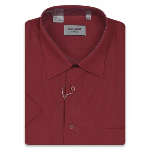 Рубашка Maestro, размер 50RU/L/176-182/41 ворот, красный